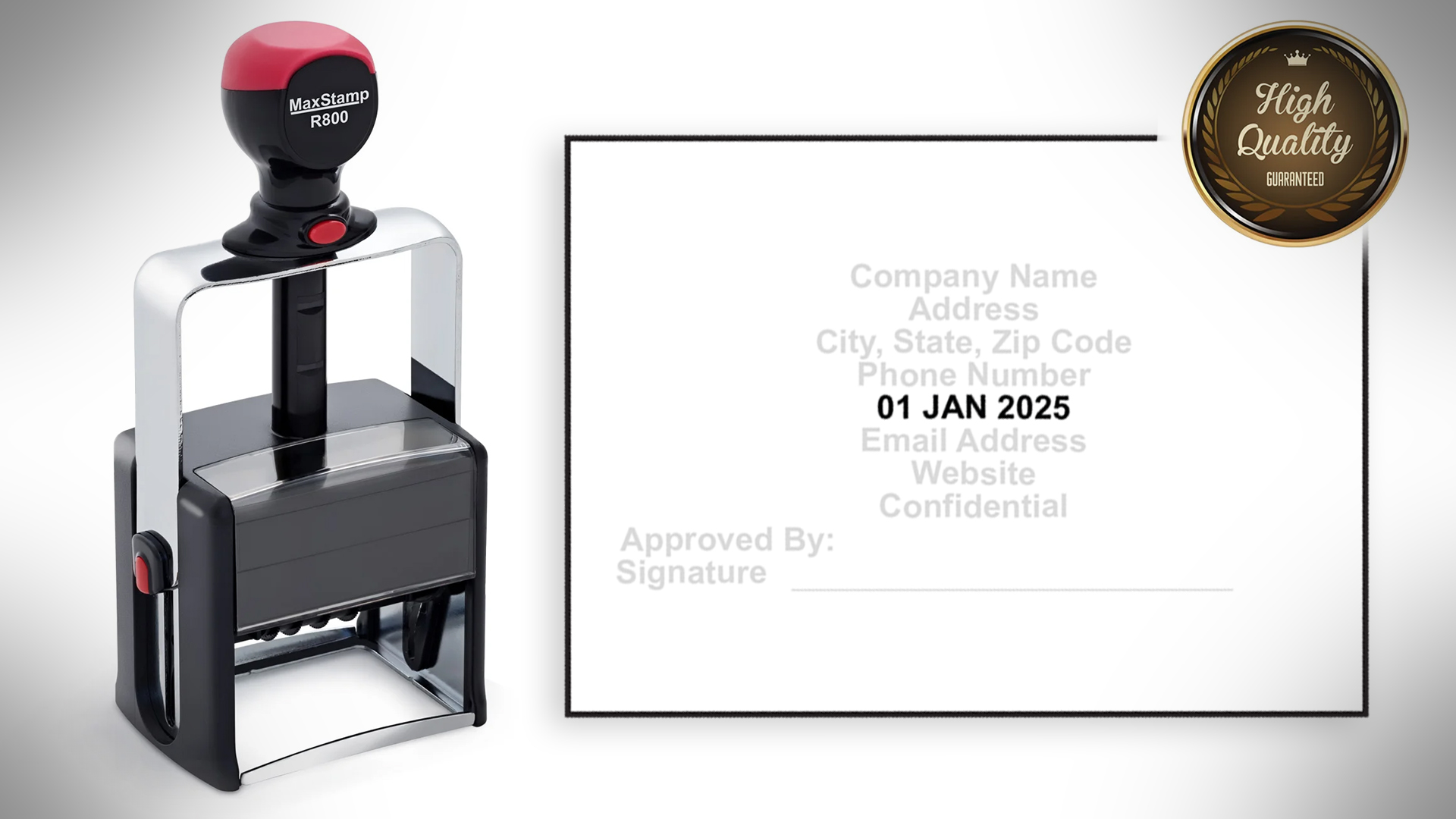 Rubber Stamps Made In Minutes | Less10% Online Orders